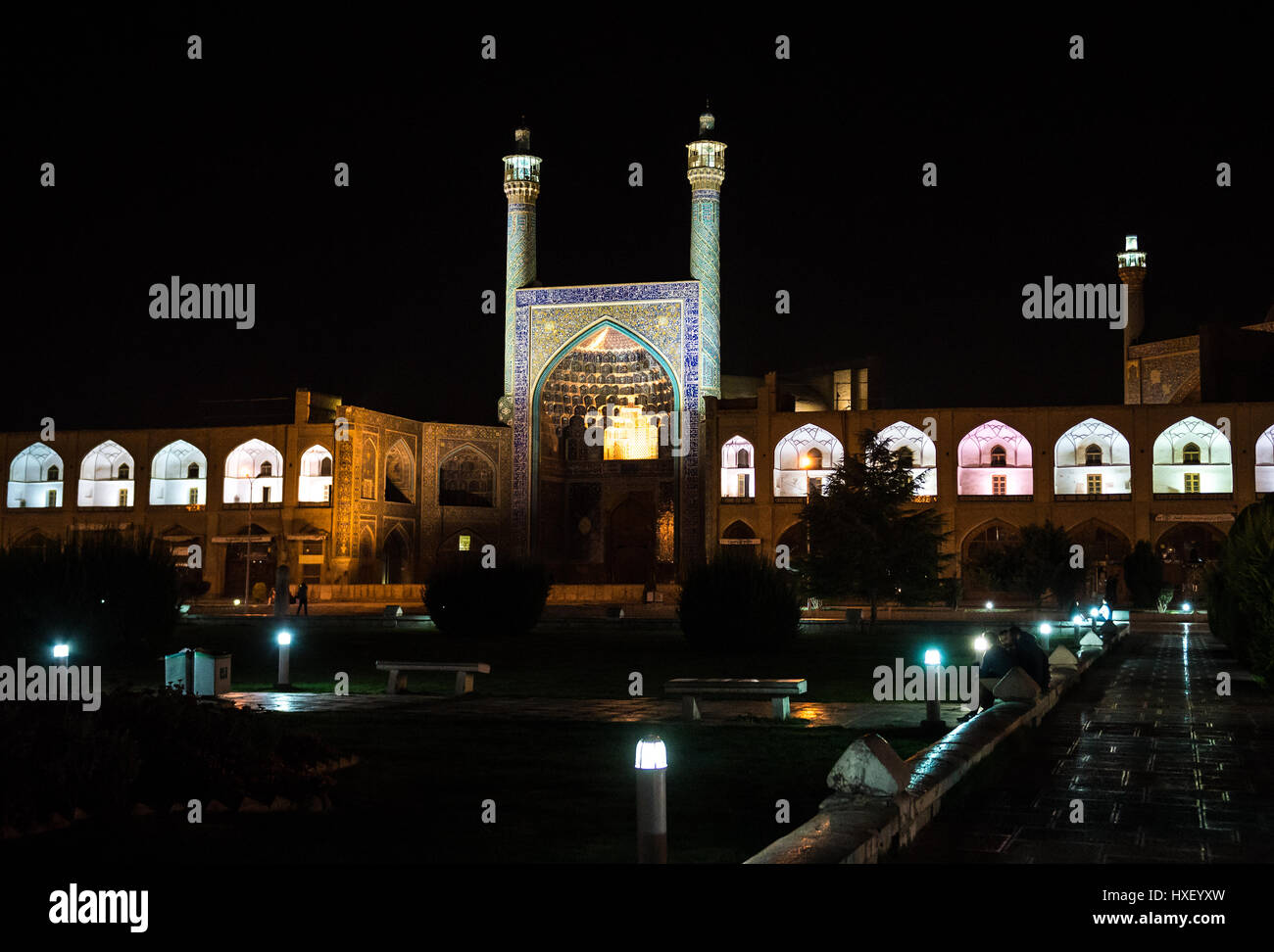 Naqsh-e Jahan Square (Imam Square, formlerly Shah Square) in centre of ...