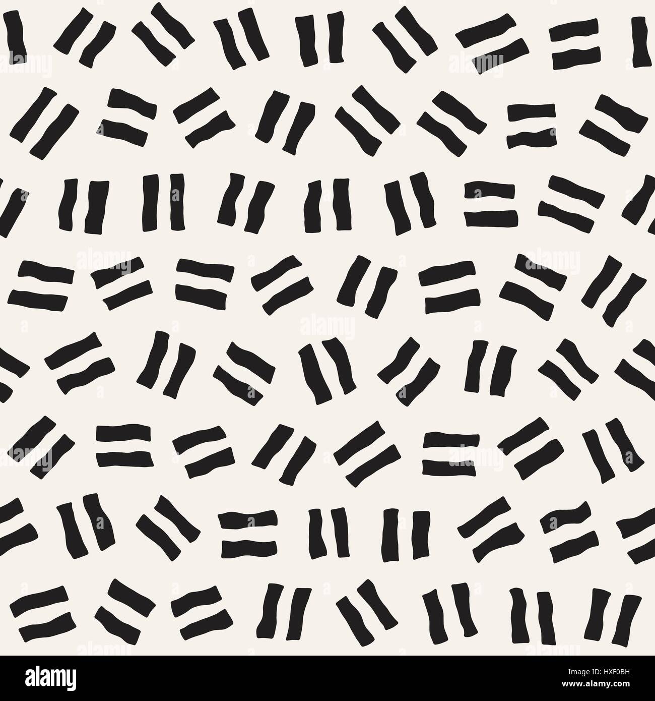 Vector Seamless Pattern. Abstract Background With Scattered Geometric ...