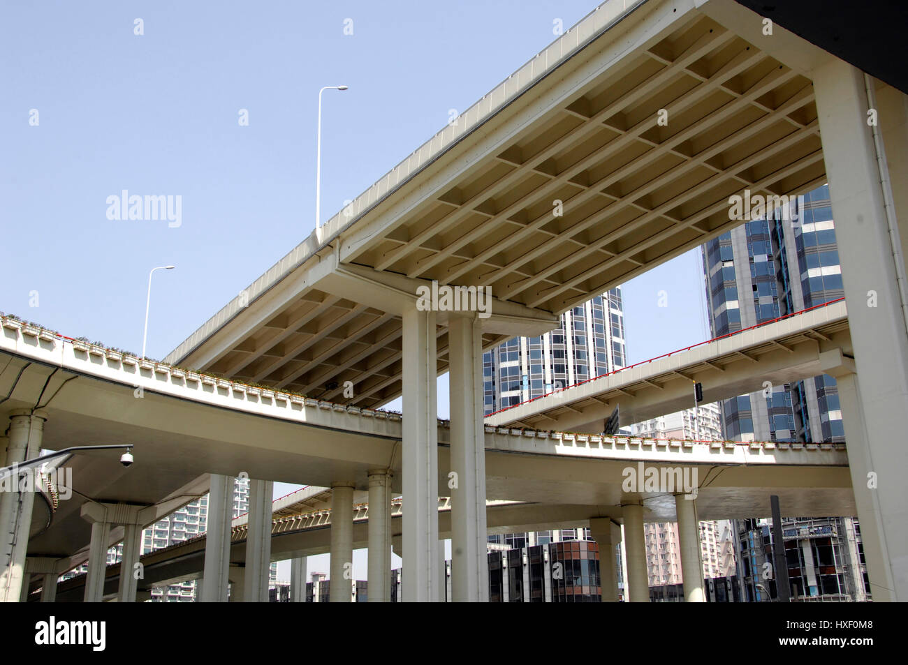 The modern Expressways of Shanghai, China Stock Photo - Alamy