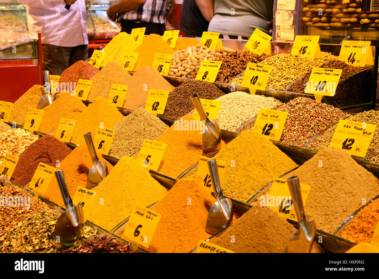 The famous Spice Bazaar (Mısır Çarşısı) is located in Istanbul’s Fatih ...