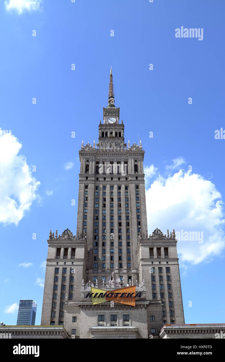 The Palace of Culture and Science is the tallest building in Poland and ...