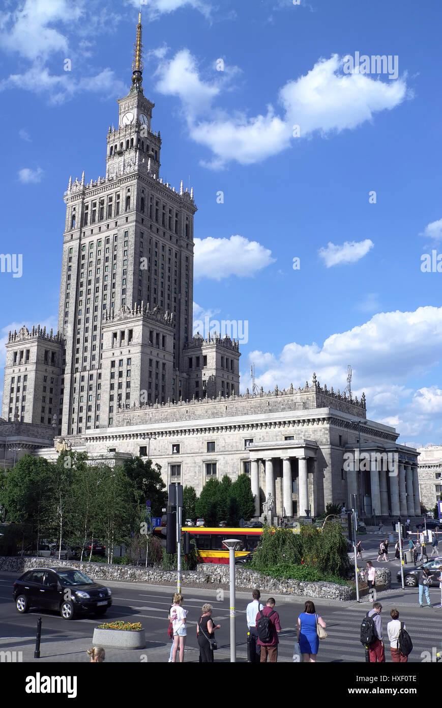 The Palace of Culture and Science is the tallest building in Poland and ...