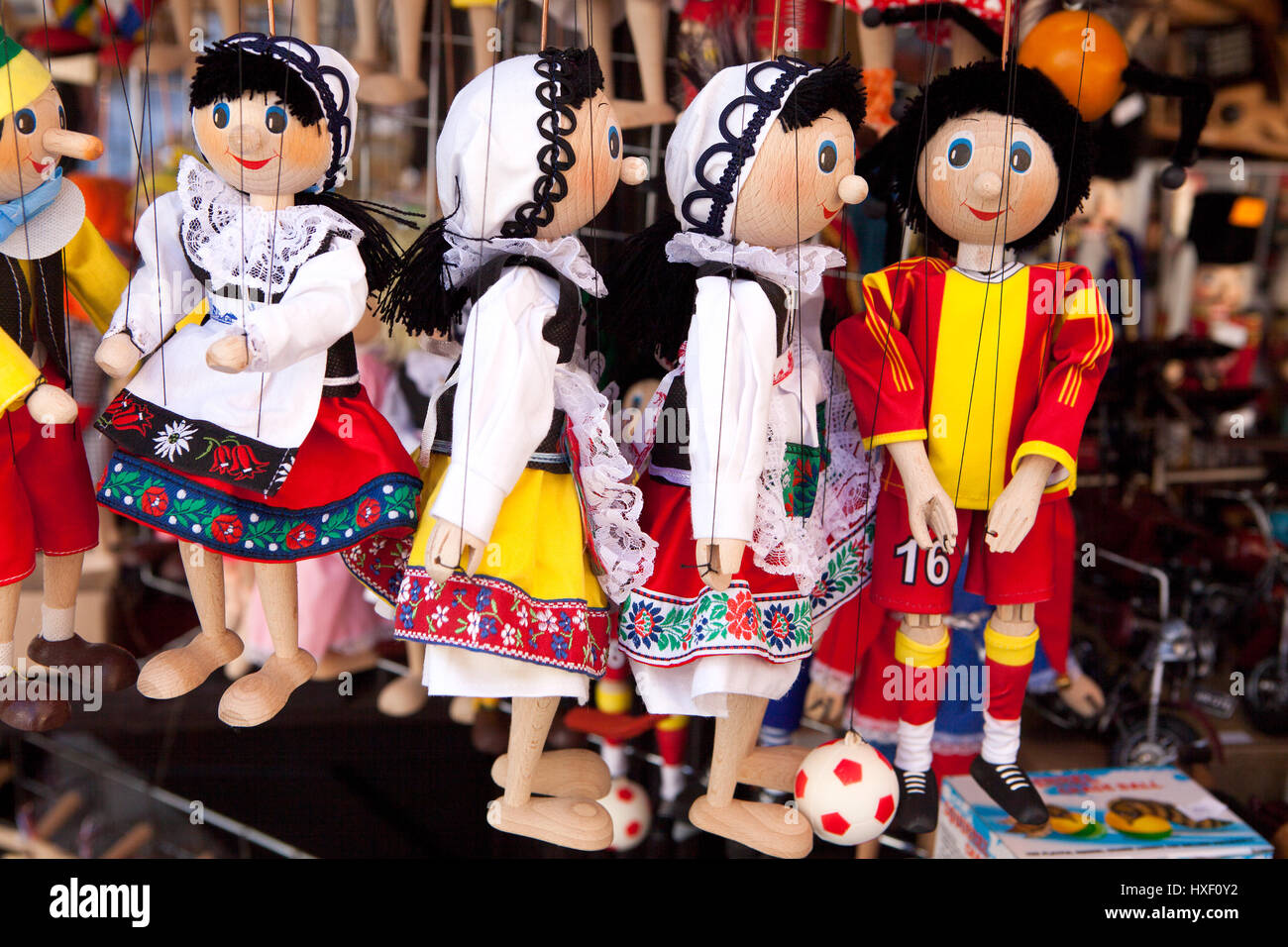 Puppets, Prague, Czech Stock Photo - Alamy