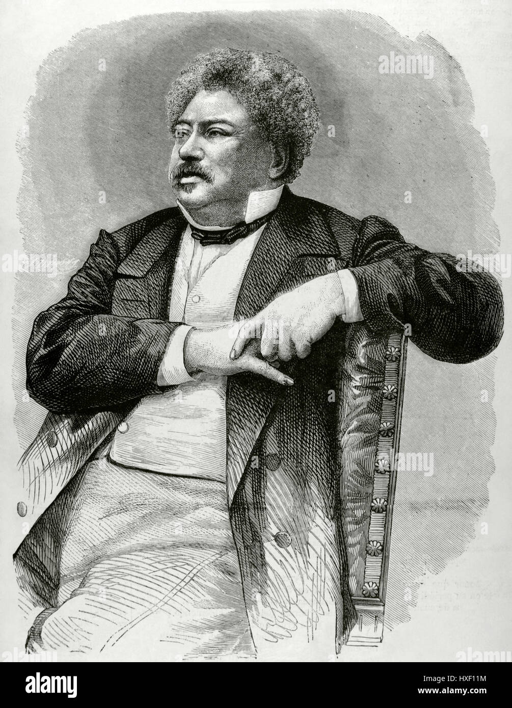 Portrait of alexandre dumas hi-res stock photography and images - Alamy