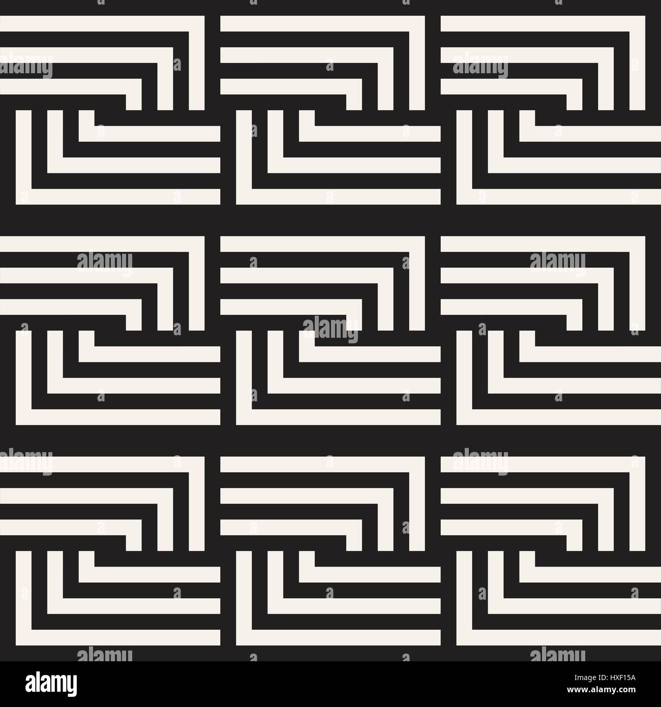 Seamless Vector Pattern. Abstract Geometric Background. Linear Grid ...