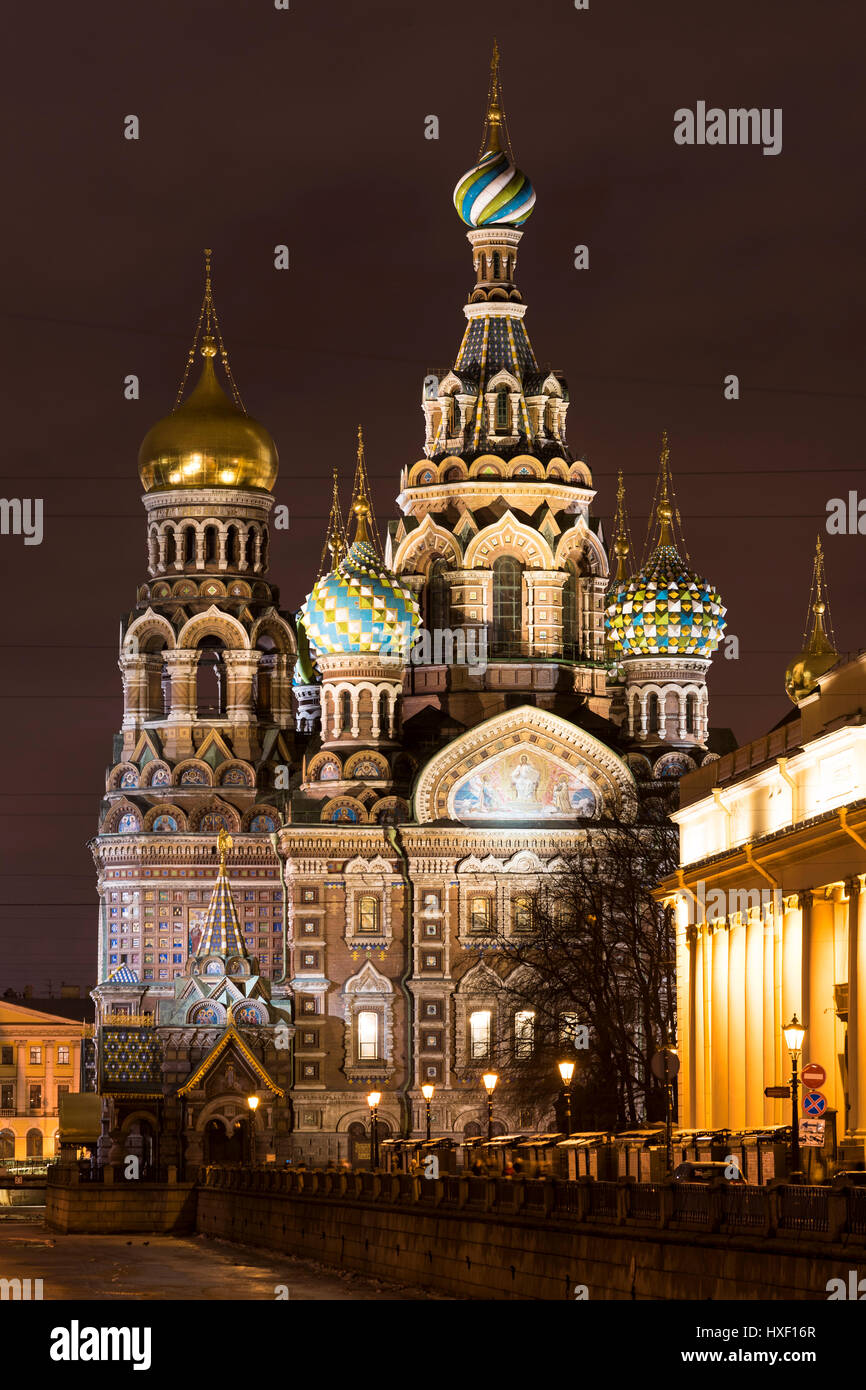 The Church of the Savior on the Blood Stock Photo - Alamy