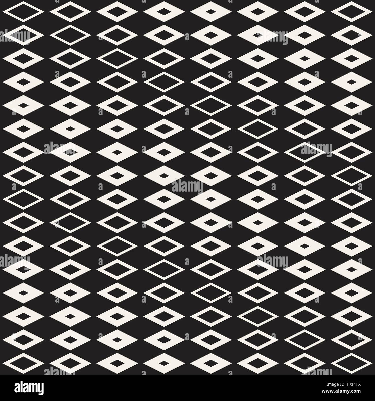 Repeating Geometric Rectangle Tiles. Stylish Monochrome Lattice. Vector ...