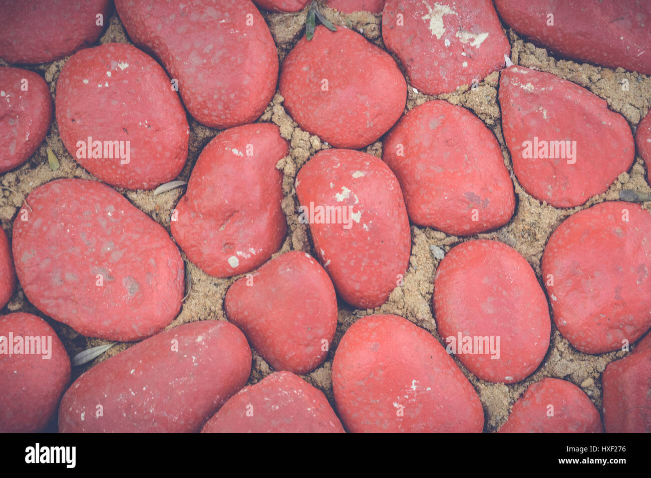 Red stones texture hi-res stock photography and images - Alamy