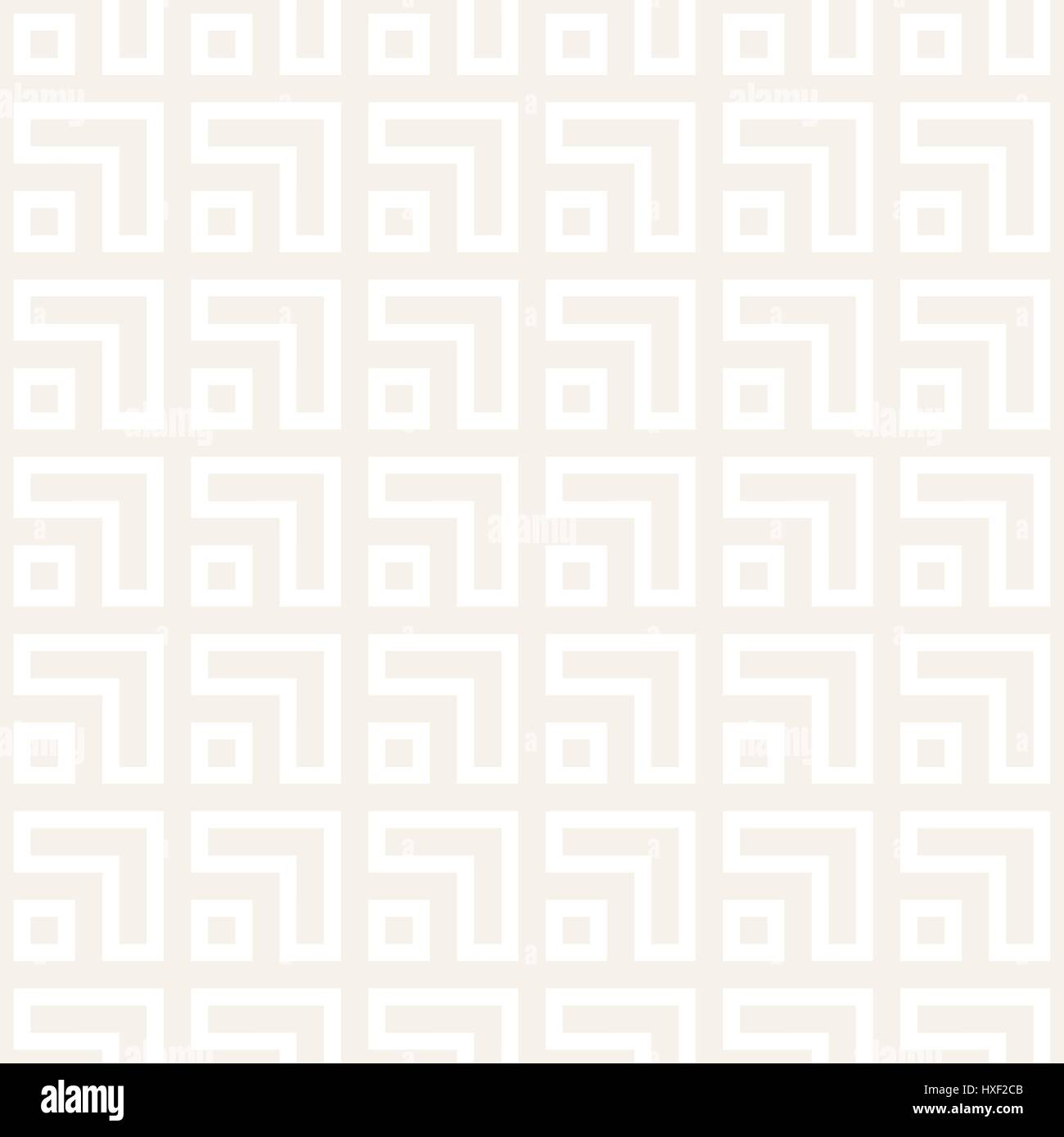 Maze Tangled Lines Contemporary Graphic. Abstract Geometric Background Design. Vector Seamless ...