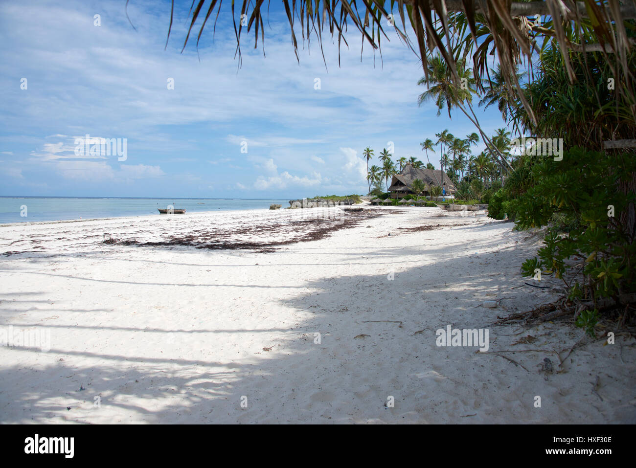 Beach at Matemwe, Zanzibar island, Tanzania, Africa Stock Photo - Alamy