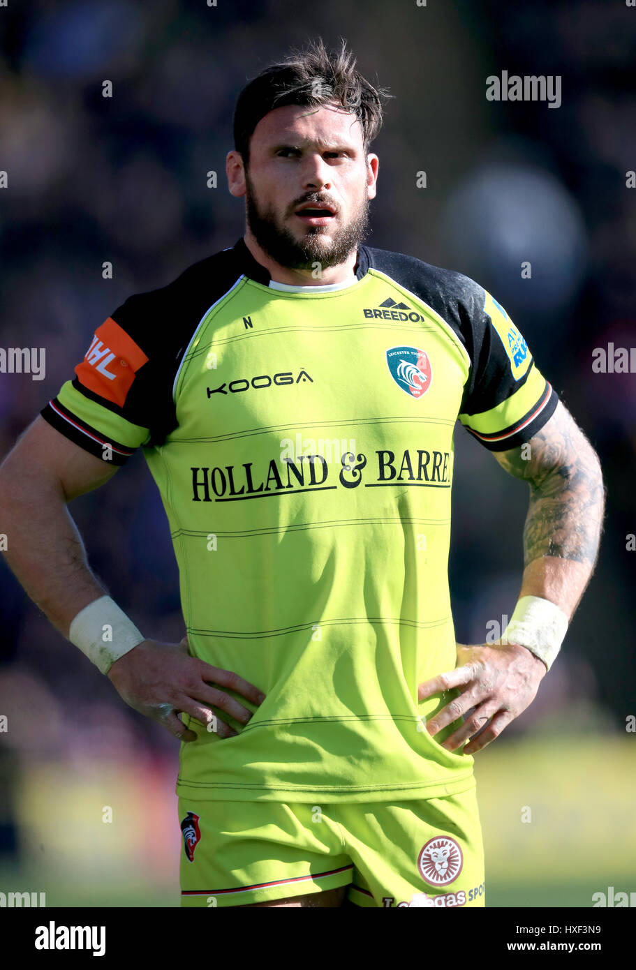 Adam Thompstone, Leicester Tigers Stock Photo - Alamy