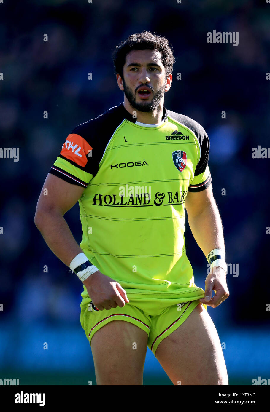 Maxime Mermoz, Leicester Tigers Stock Photo - Alamy