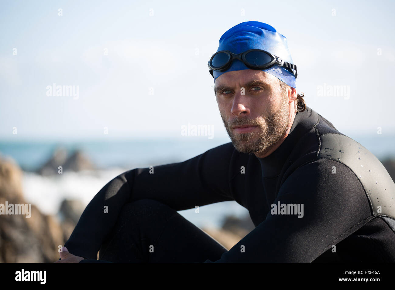 Serious swimming hi-res stock photography and images - Alamy