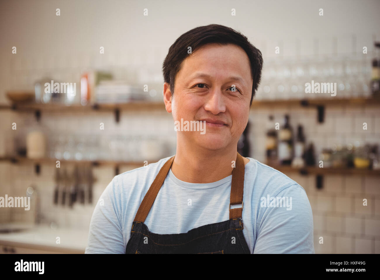 Portrait kitchen staff standing hi-res stock photography and images - Alamy