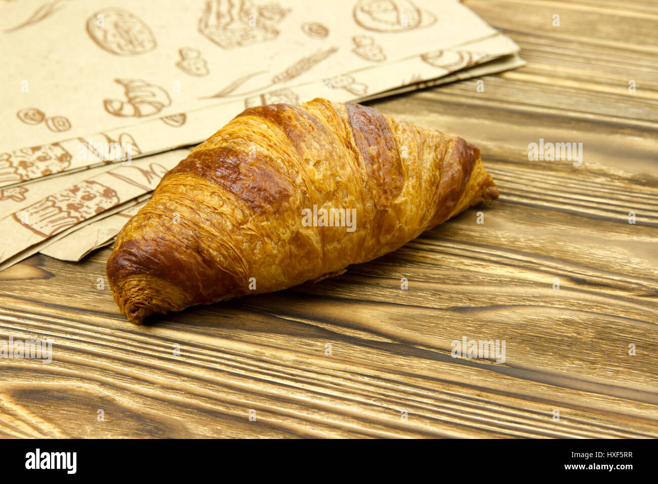 Hot croissant hi-res stock photography and images - Alamy