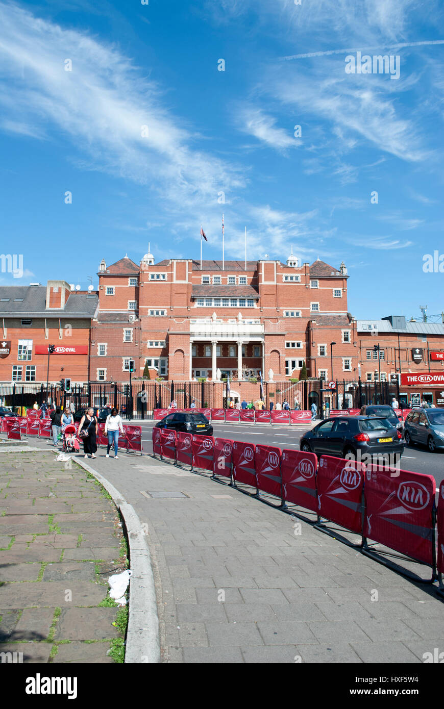 The Oval cricket ground on a match day Stock Photo - Alamy