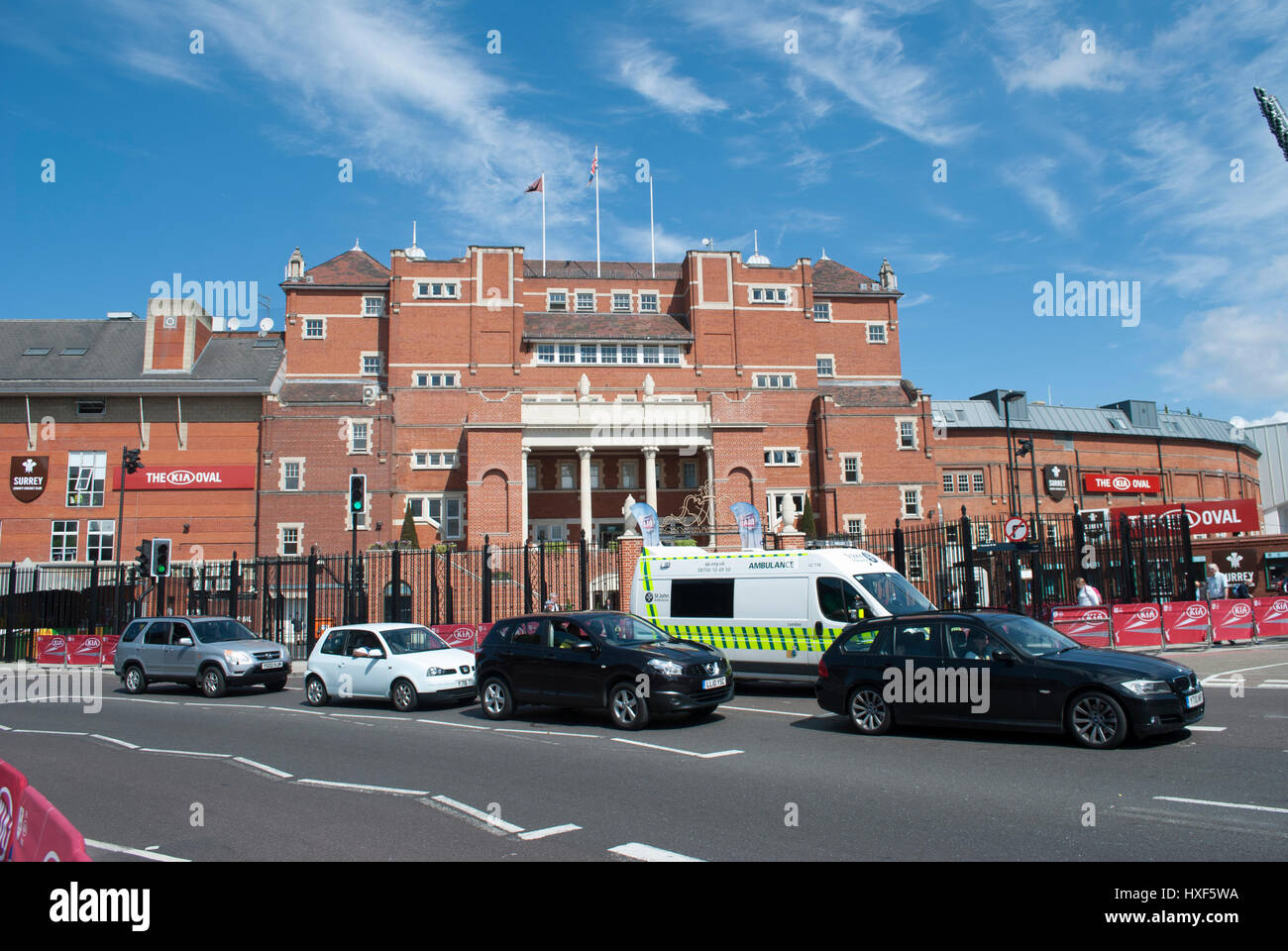 The Oval cricket ground on a match day Stock Photo - Alamy