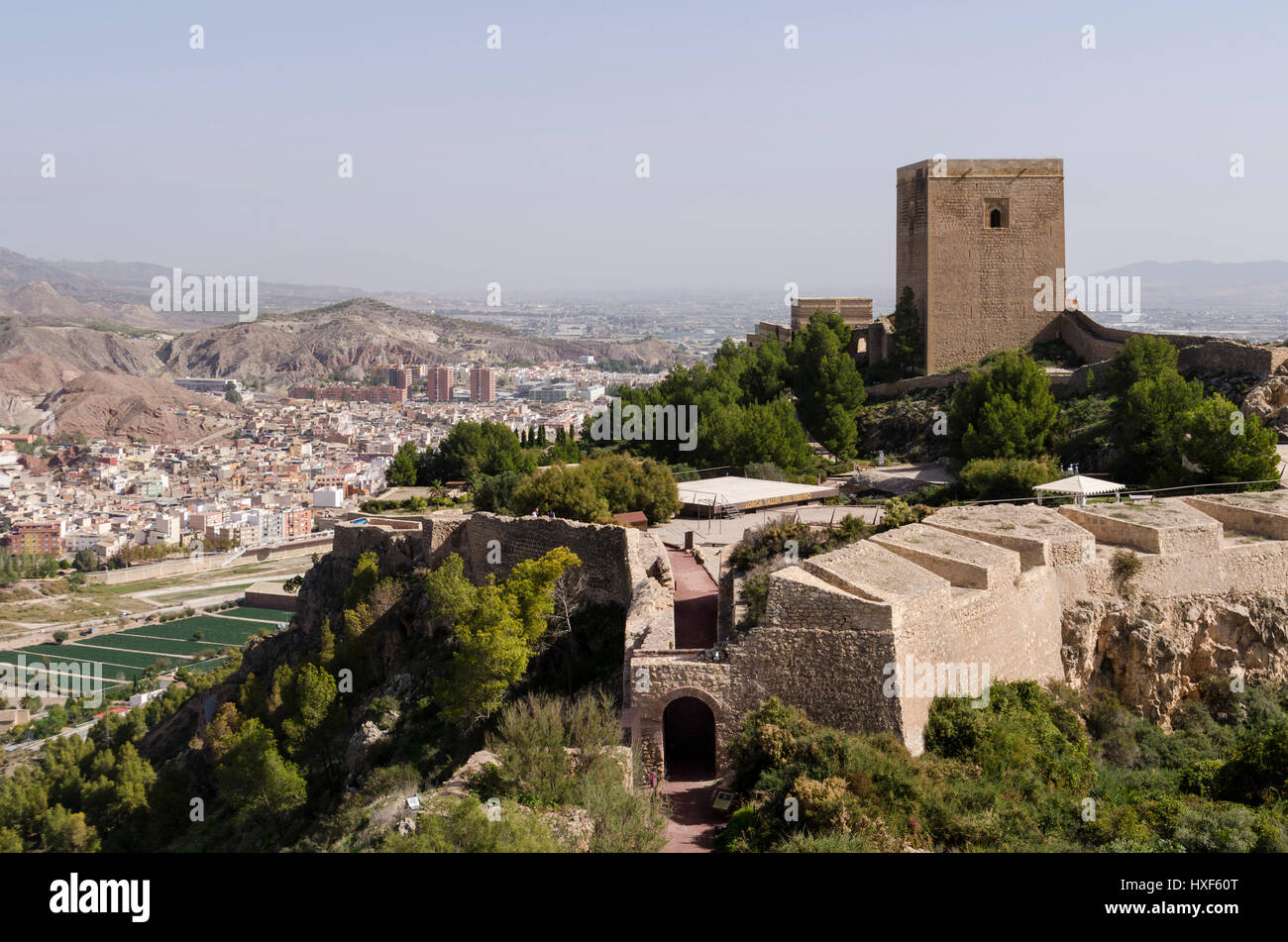 Lorca castle spain hi-res stock photography and images - Alamy