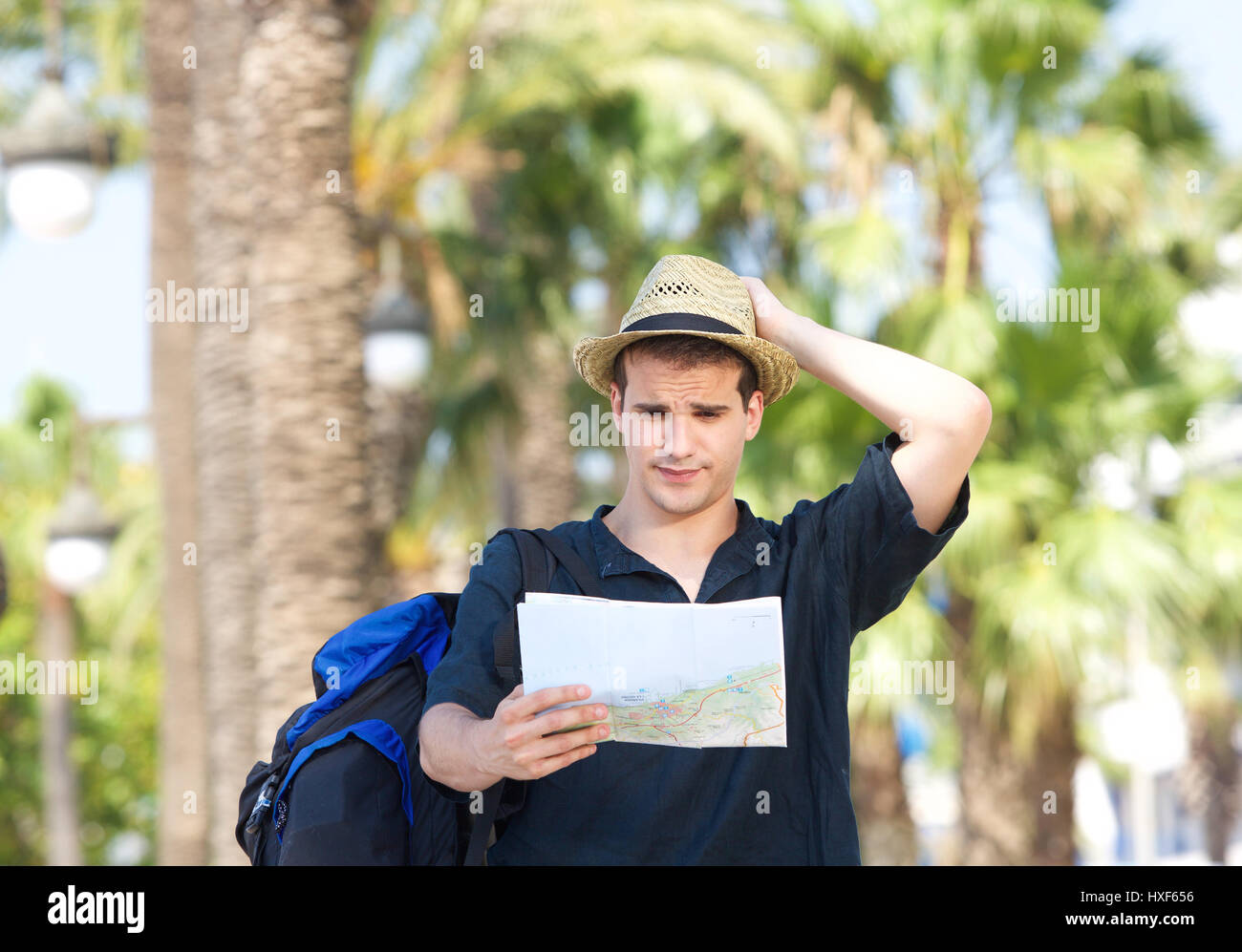 Lost tourist hi-res stock photography and images - Alamy