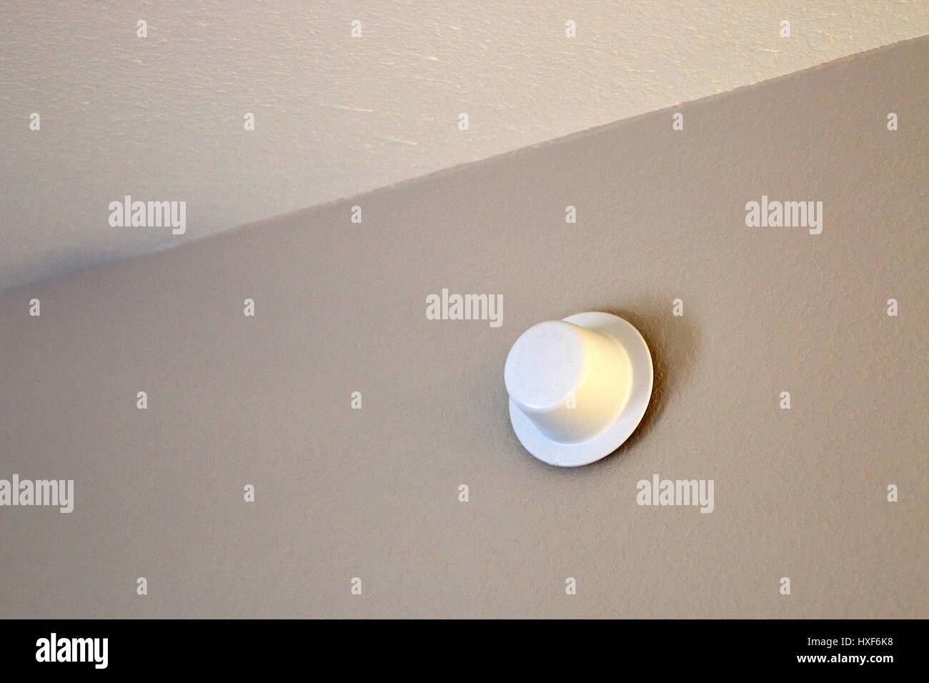 Fire Sprinkler cap in a hotel Stock Photo - Alamy