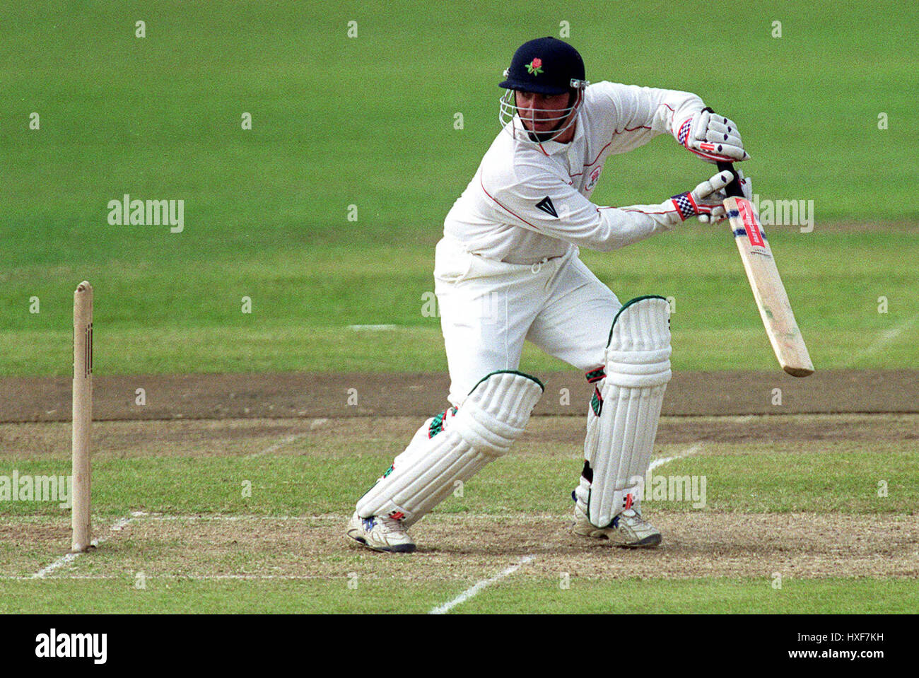 WARREN HEGG LANCASHIRE CCC 09 May 2000 Stock Photo - Alamy