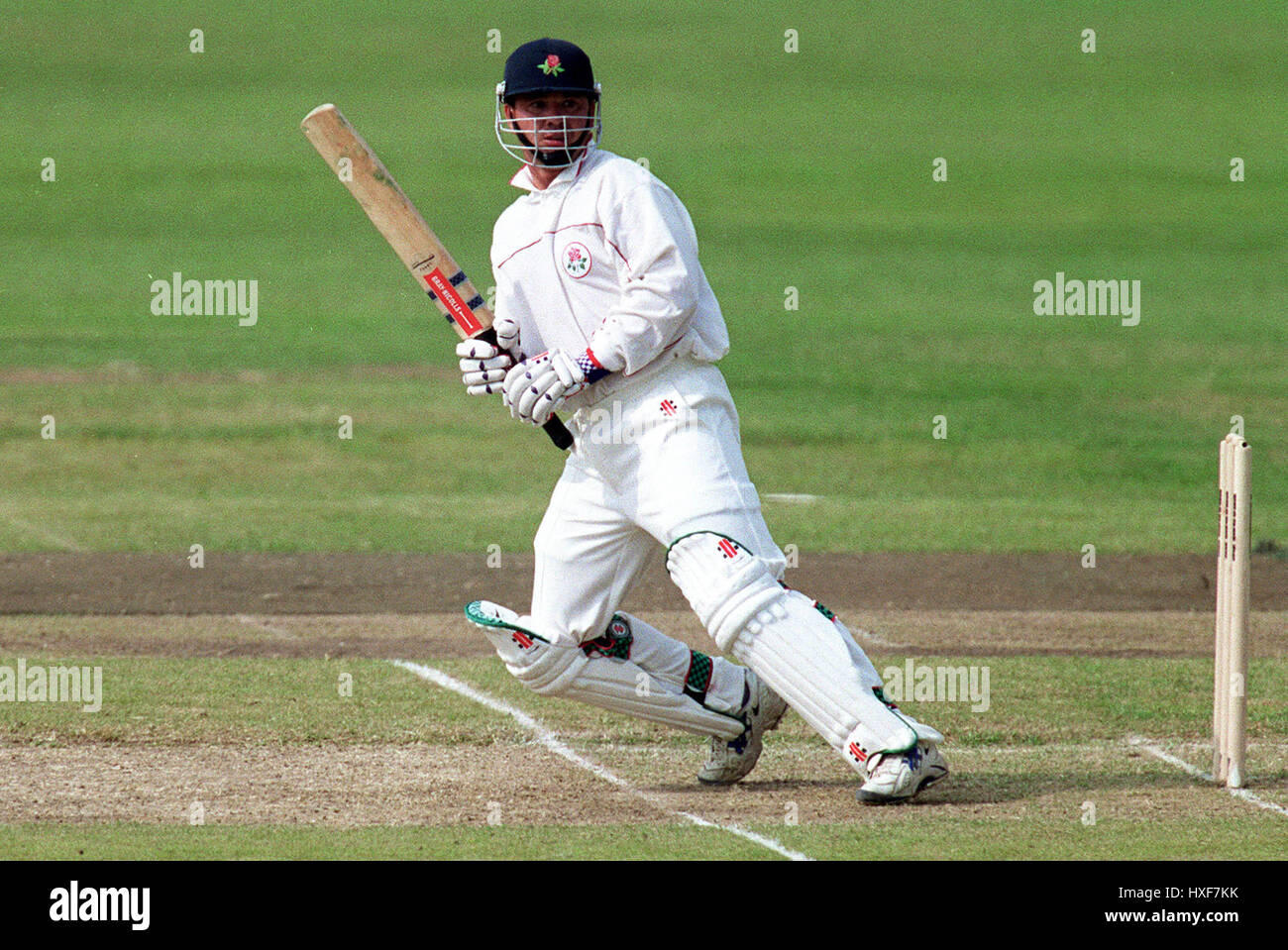 WARREN HEGG LANCASHIRE CCC 09 May 2000 Stock Photo - Alamy