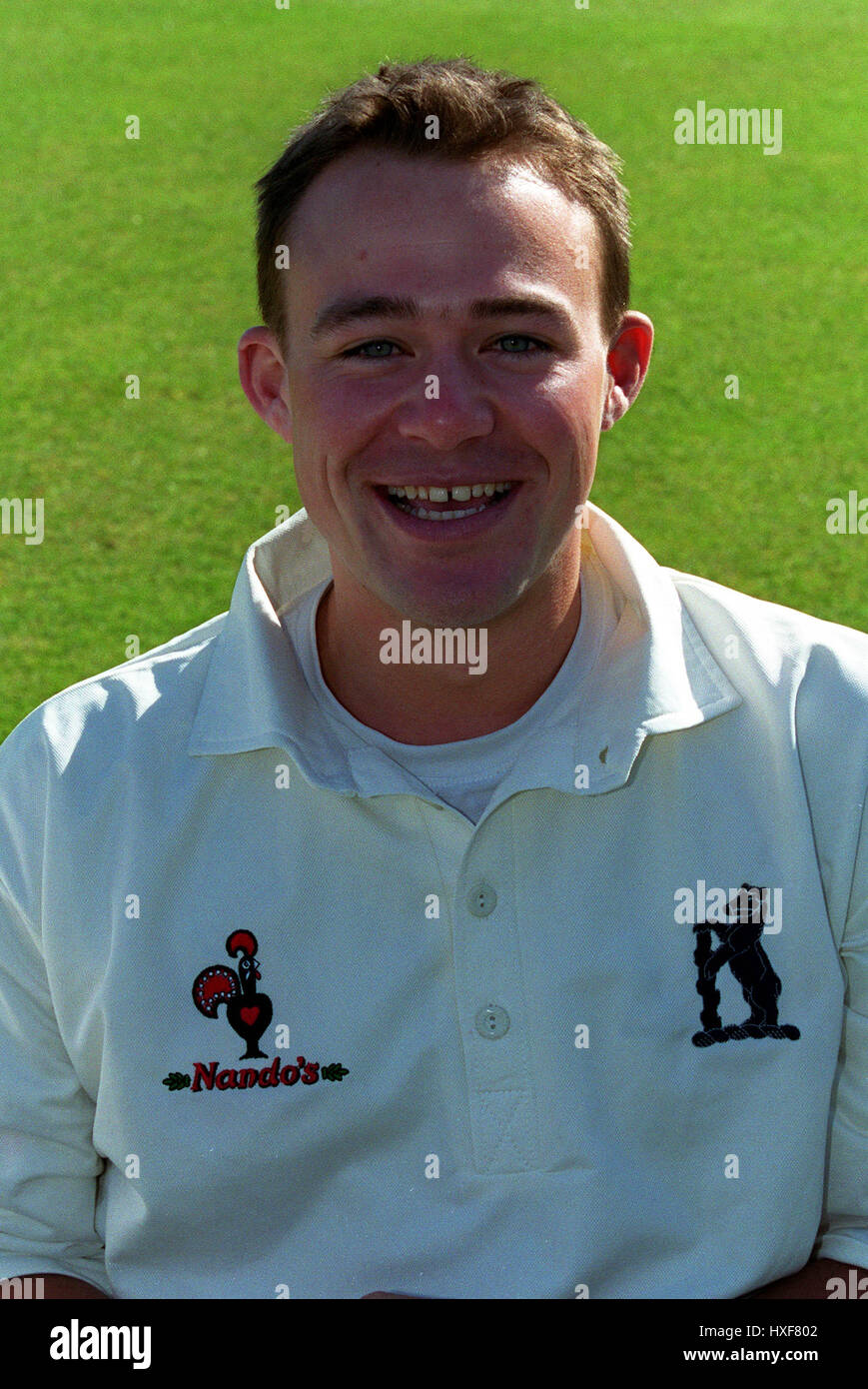 GAVIN FRANKLIN WARWICKSHIRE CCC 06 April 2000 Stock Photo - Alamy