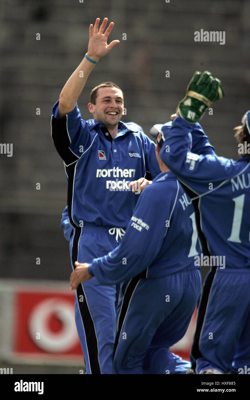 STEVE HARMISON DURHAM CCC RIVERSIDE DURHAM ENGLAND 02 May 2005 Stock ...