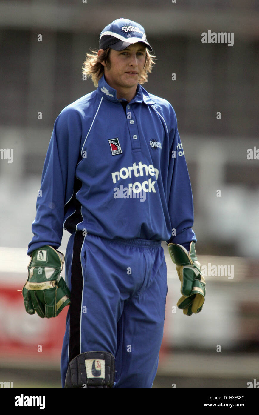 PHILIP MUSTARD DURHAM CCC RIVERSIDE DURHAM ENGLAND 02 May 2005 Stock ...