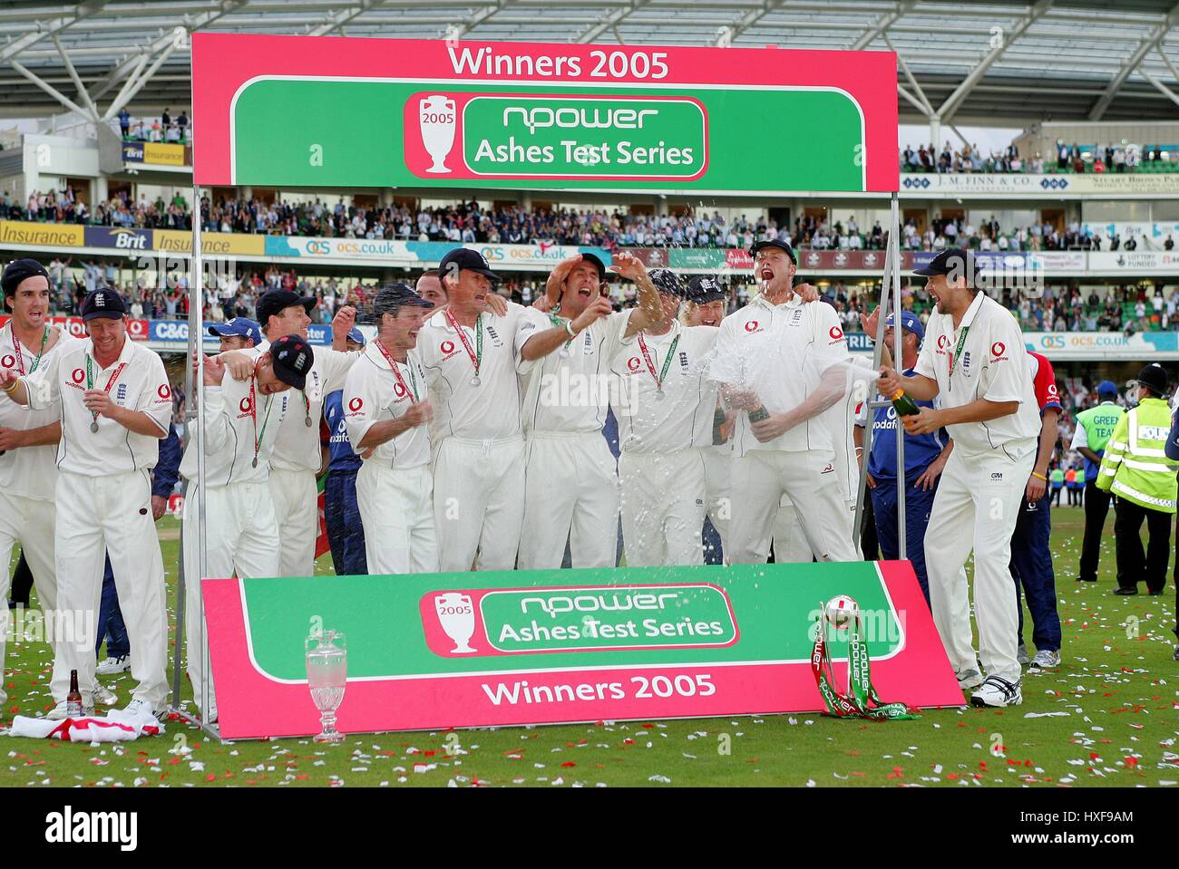 ENGLAND WIN THE ASHES ENGLAND V AUSTRALIA THE ASHES THE BRIT OVAL ...