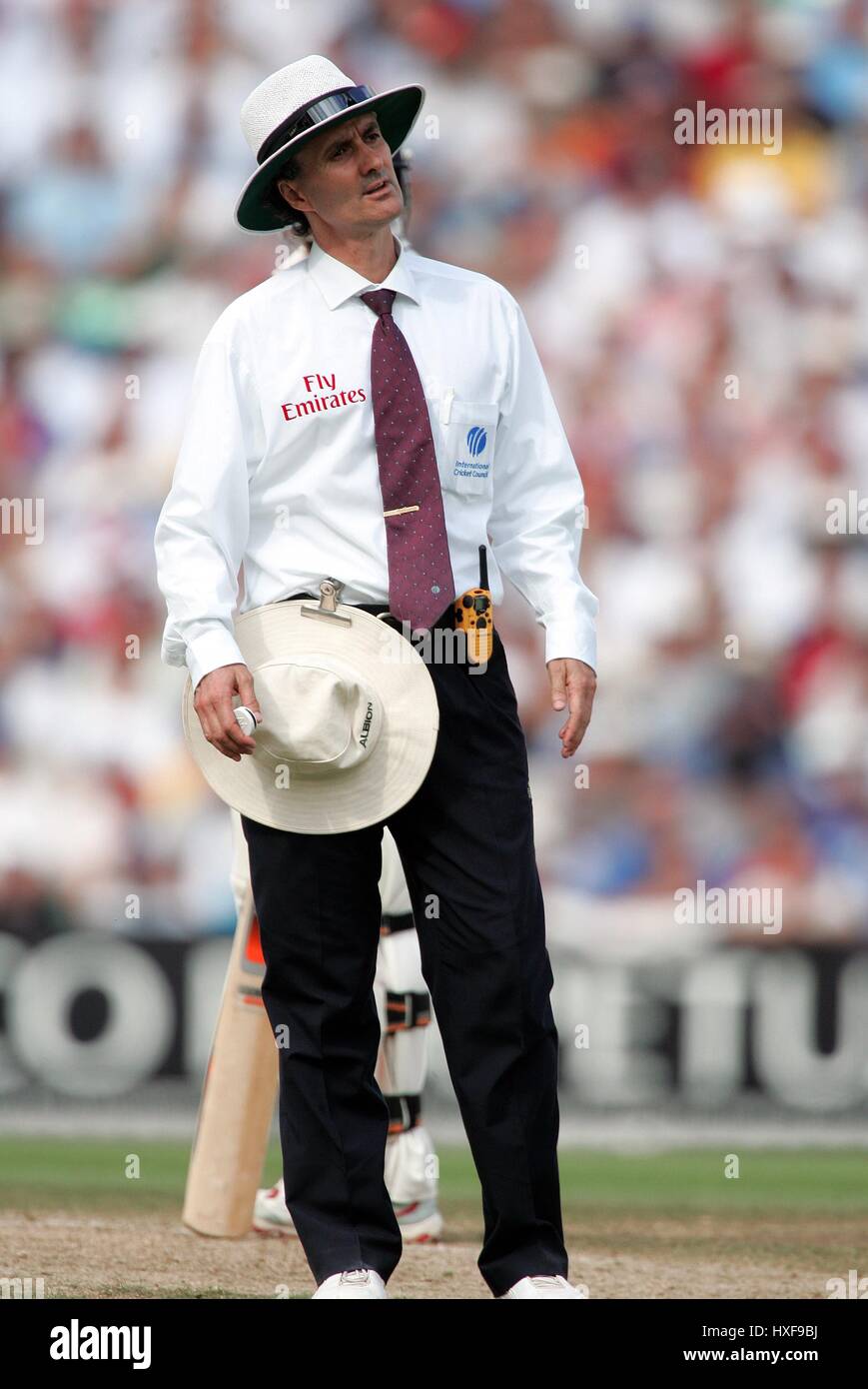 BILLY BOWDEN CRICKET UMPIRE THE BRIT OVAL LONDON 12 September 2005 ...