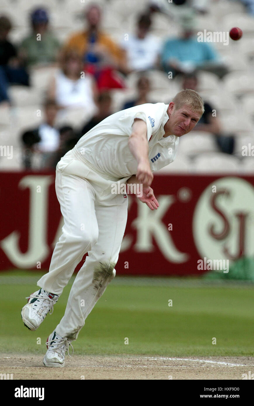 MATTHEW HOGGARD ENGLAND & YORKSHIRE CCC OLD TRAFFORD MANCHESTER 15 June ...
