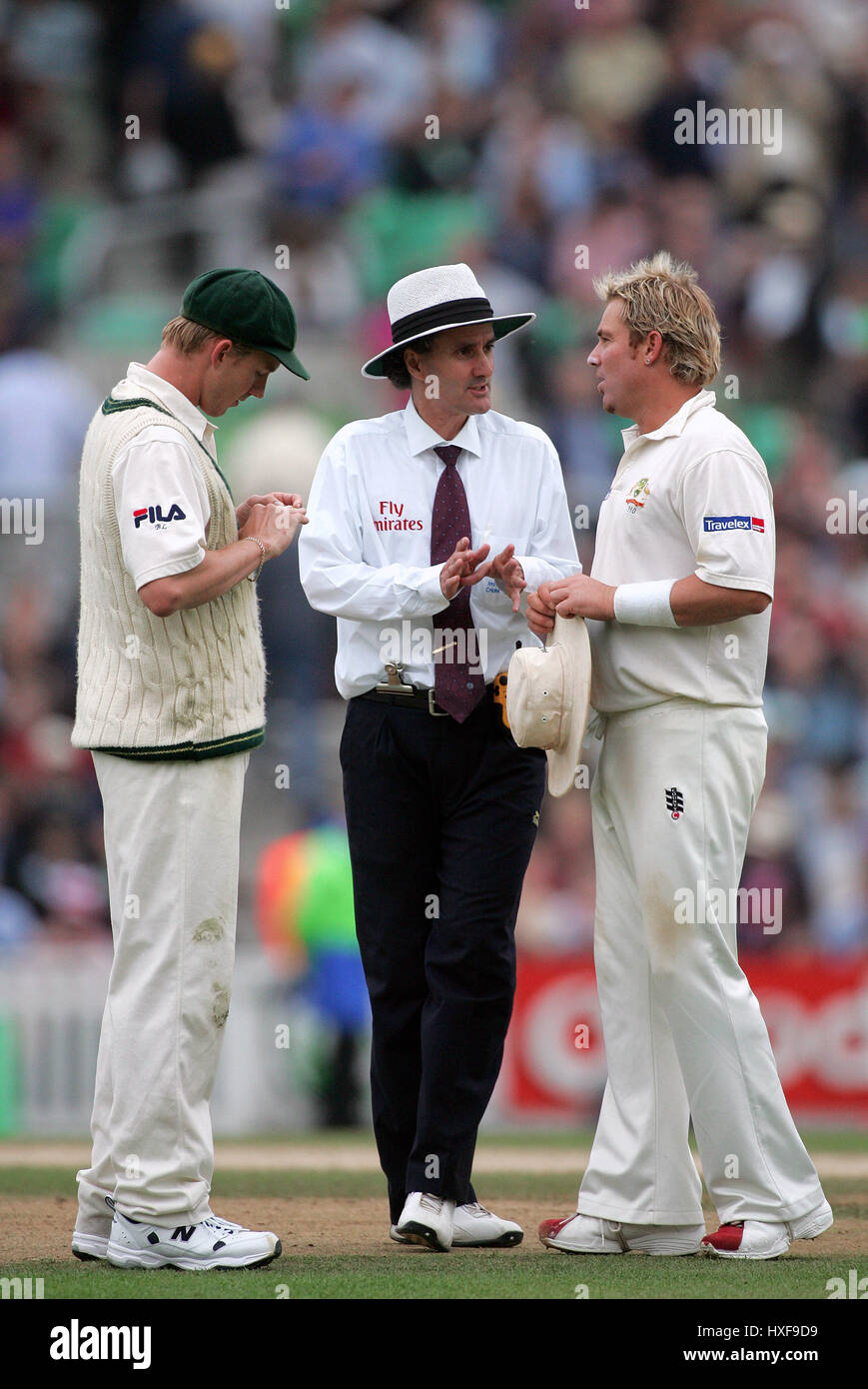 Shane warne and brett lee hi-res stock photography and images - Alamy