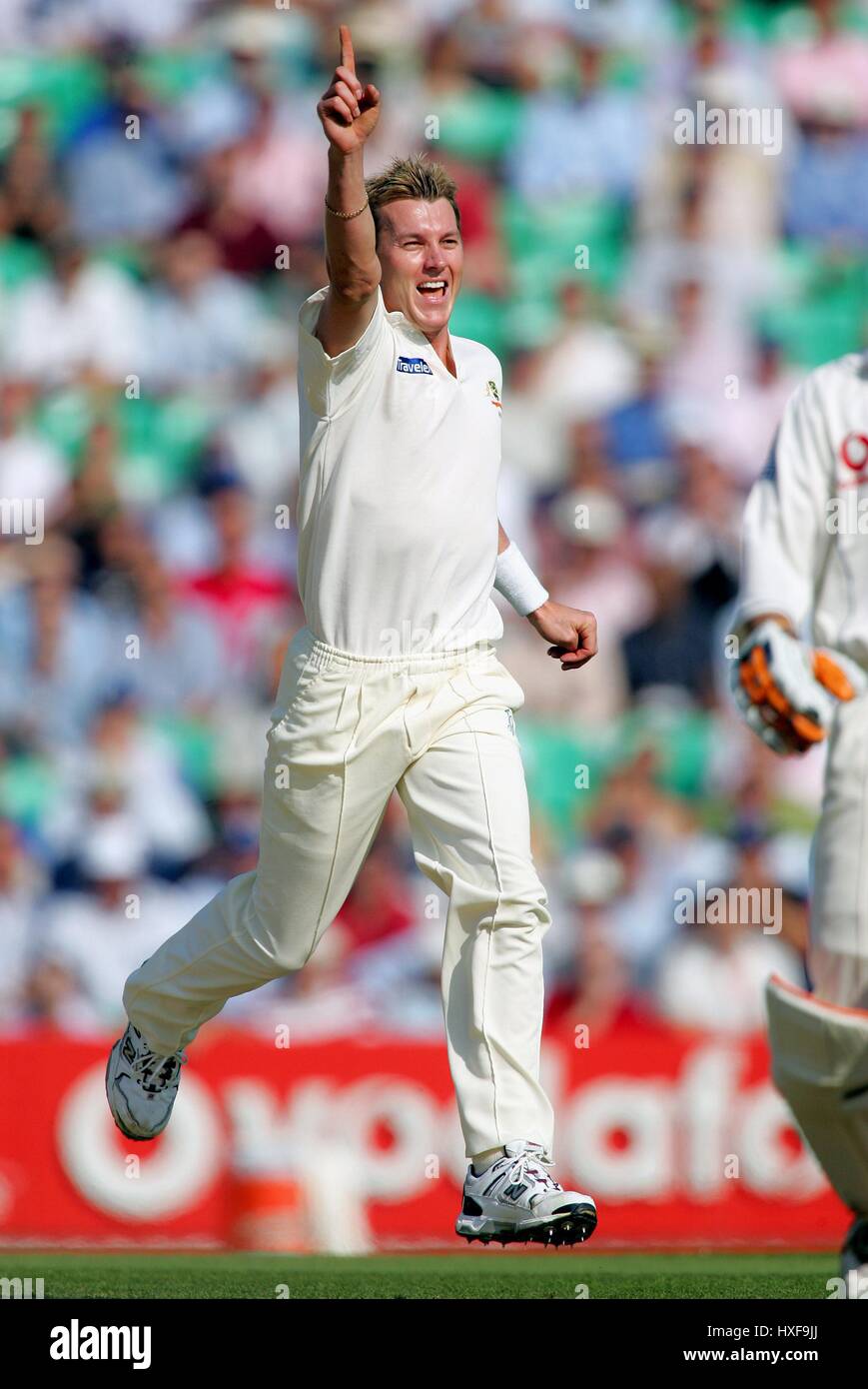 BRETT LEE AUSTRALIA BRIT OVAL KENNINGTON LONDON 09 September 2005 Stock ...