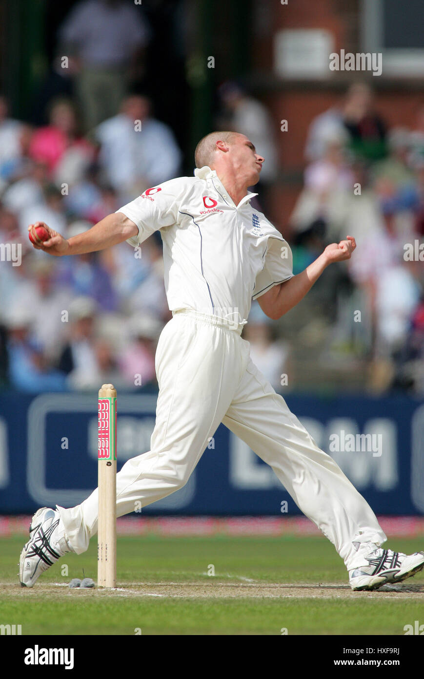 SIMON JONES ENGLAND & GLAMORGAN CCC OLD TRAFFORD MANCHESTER 12 August ...