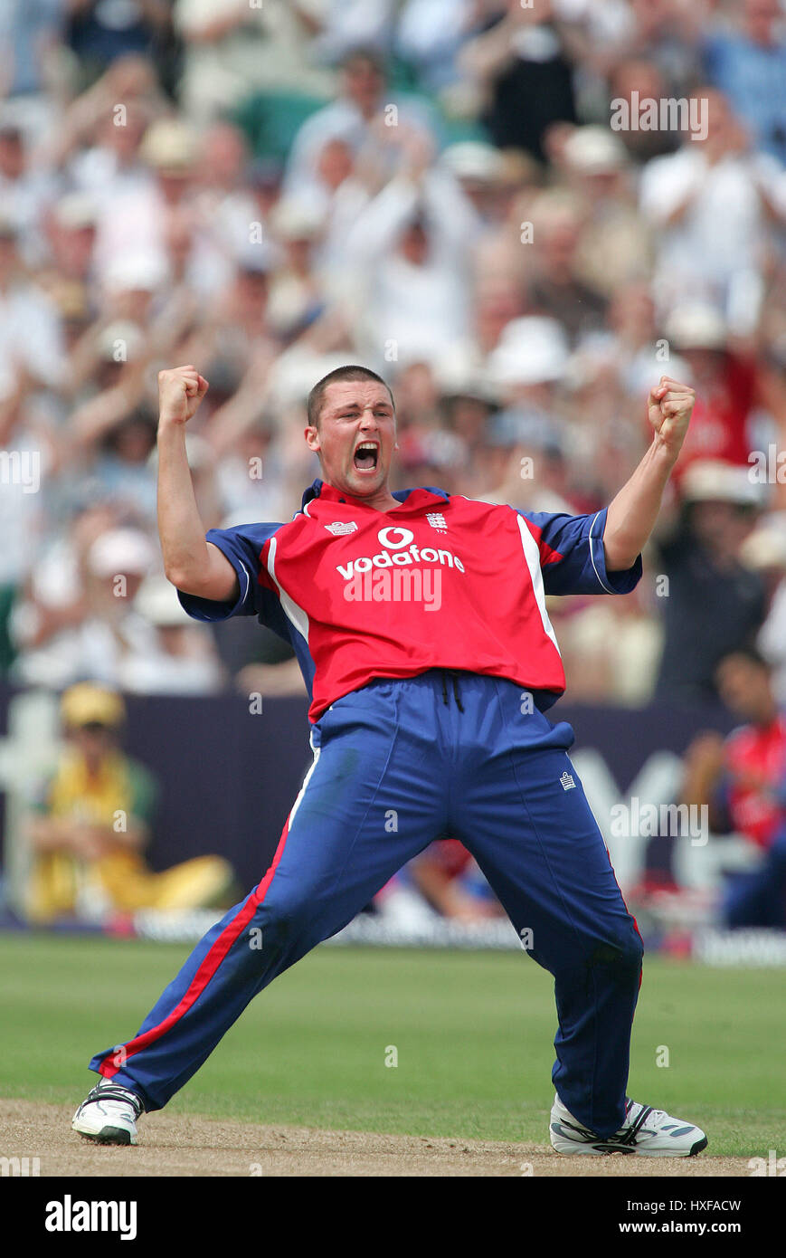 STEVE HARMISON ENGLAND & DURHAM CCC BRISTOL 19 June 2005 Stock Photo ...