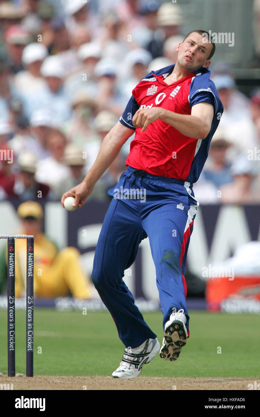 STEVE HARMISON ENGLAND & DURHAM CCC BRISTOL 19 June 2005 Stock Photo ...