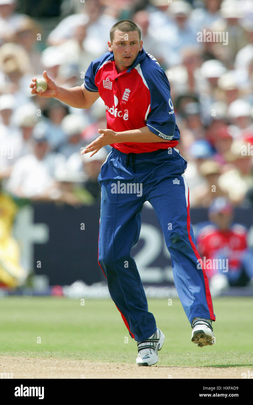 STEVE HARMISON ENGLAND & DURHAM CCC BRISTOL 19 June 2005 Stock Photo ...