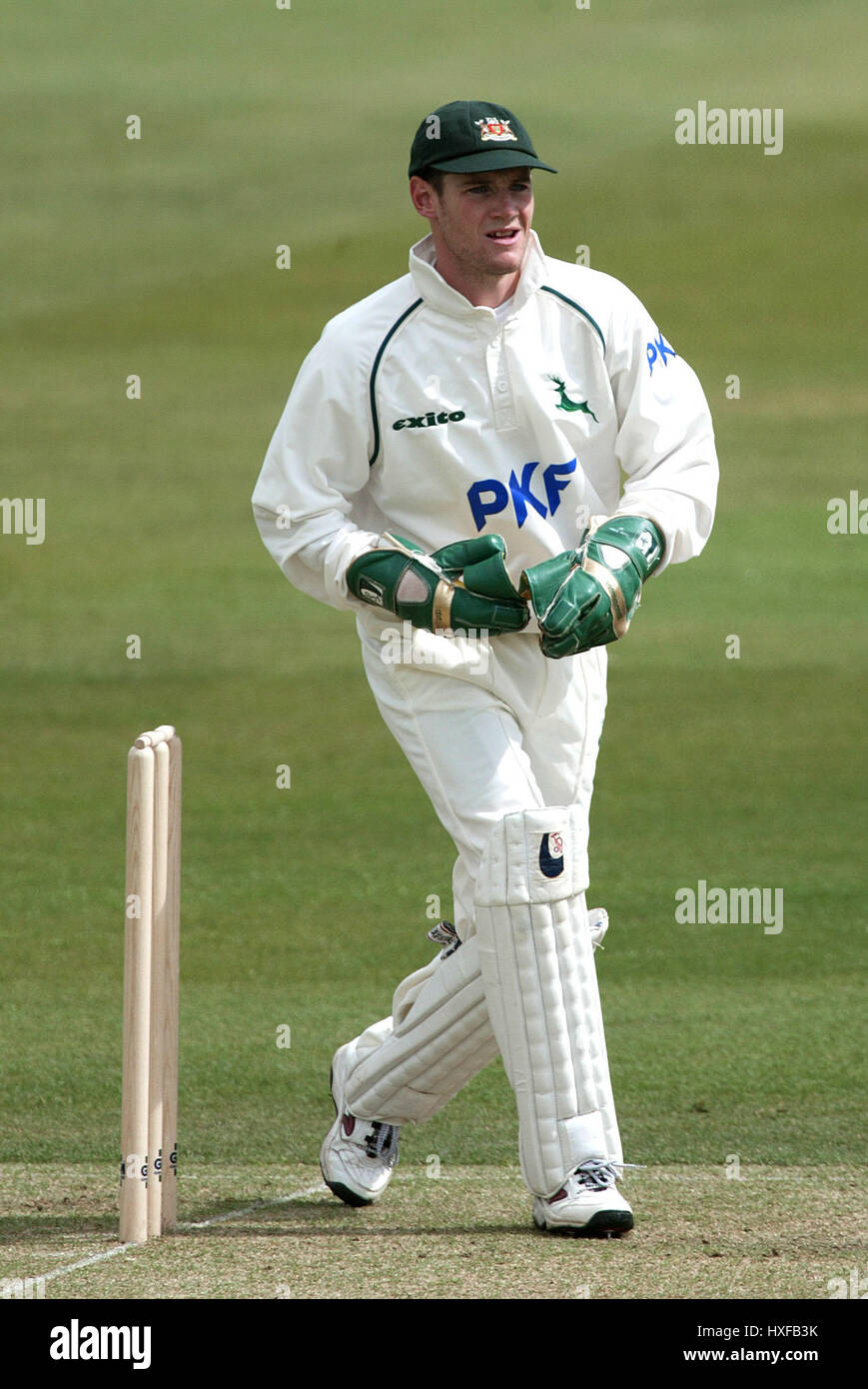 CHRIS READ NOTTINGHAMSHIRE CCC TRENT BRIDGE NOTTINGHAM 28 April 2002 ...