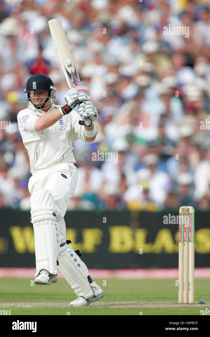 IAN BELL ENGLAND OLD TRAFFORD MANCHESTER ENGLAND 12 August 2005 Stock ...