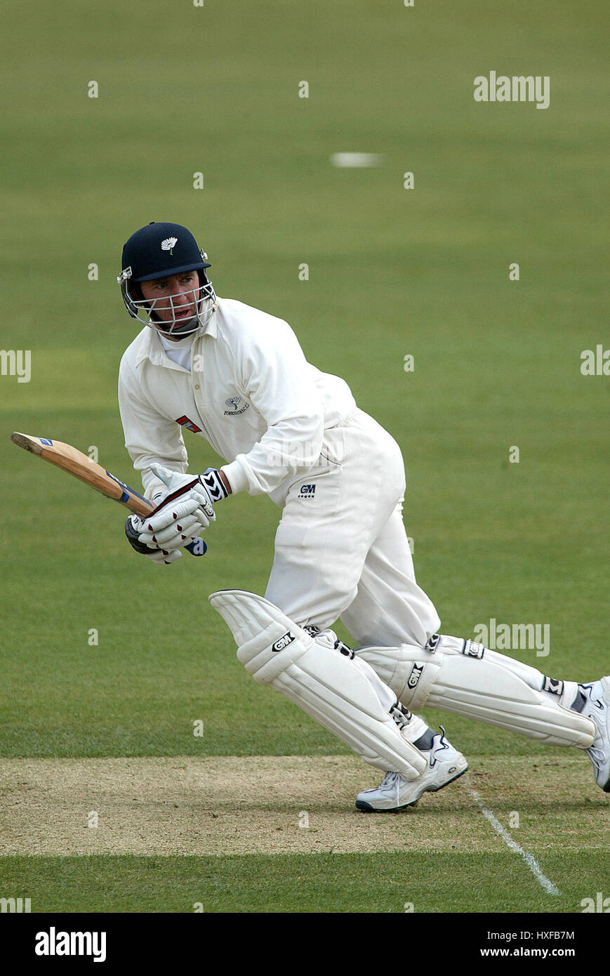 CRAIG WHITE YORKSHIRE CCC TRENT BRIDGE NOTTINGHAM 28 April 2002 Stock ...