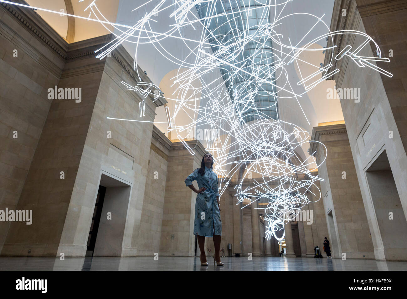 Tate britain art installation hi-res stock photography and images - Alamy