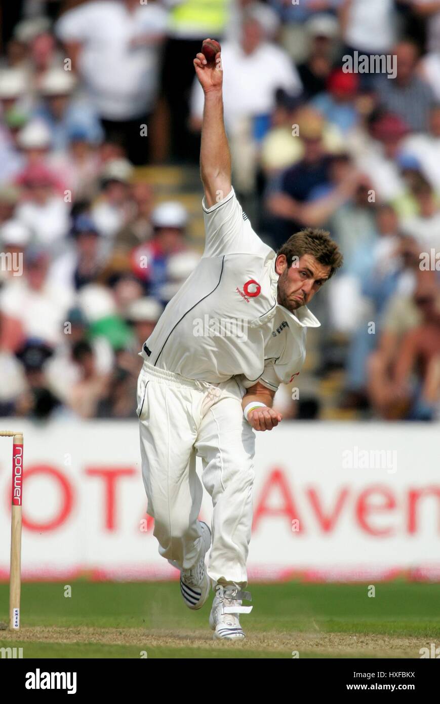 LIAM PLUNKETT ENGLAND & DURHAM CCC OLD TRAFFORD MANCHESTER ENGLAND 08 ...
