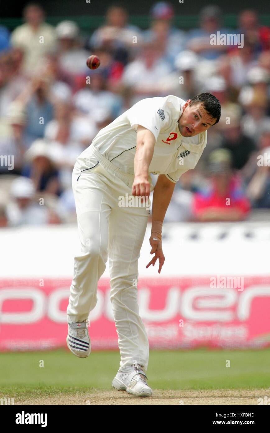 STEVE HARMISON ENGLAND & DURHAM CCC OLD TRAFFORD MANCHESTER ENGLAND 08 ...