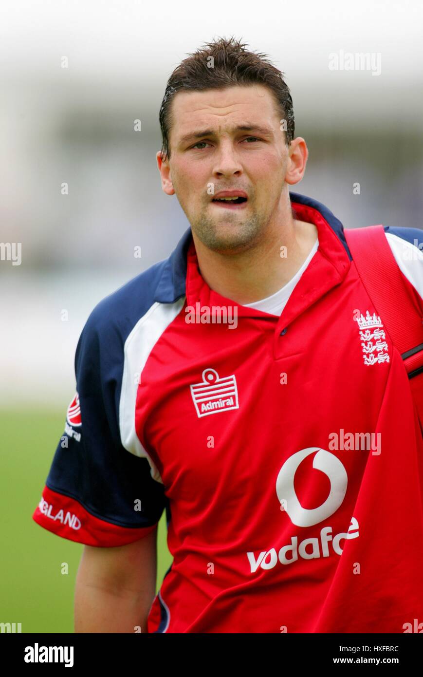 STEVE HARMISON ENGLAND & DURHAM CCC OLD TRAFFORD MANCHESTER ENGLAND 08 ...