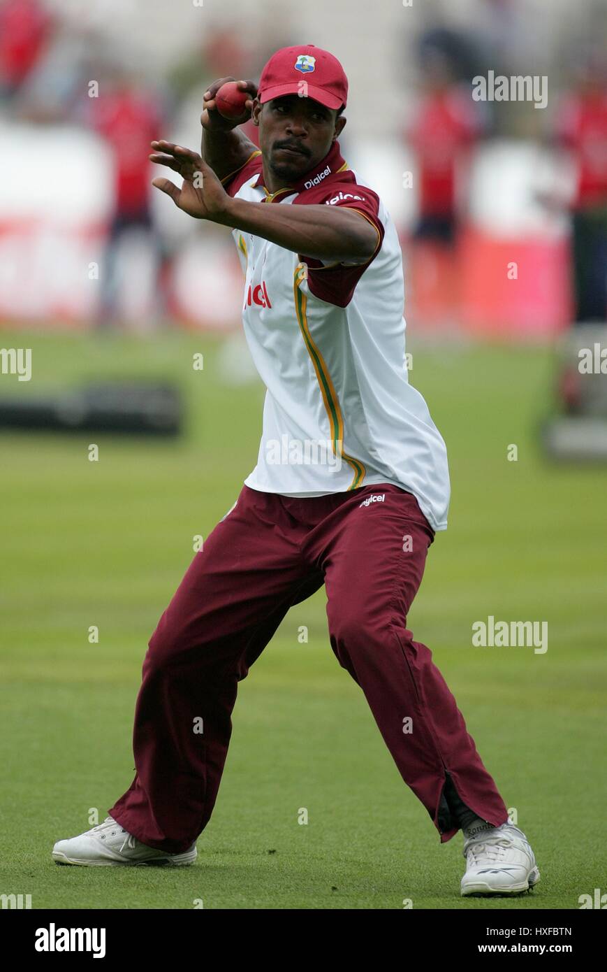 RUNAKO MORTON WEST INDIES OLD TRAFFORD MANCHESTER ENGLAND 08 June 2007 ...
