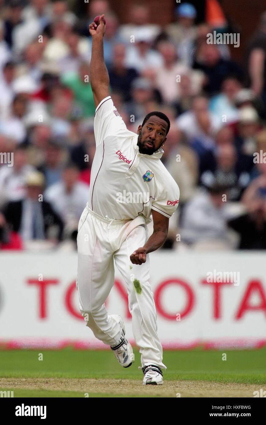 COREY COLLYMORE WEST INDIES OLD TRAFFORD MANCHESTER ENGLAND 07 June ...
