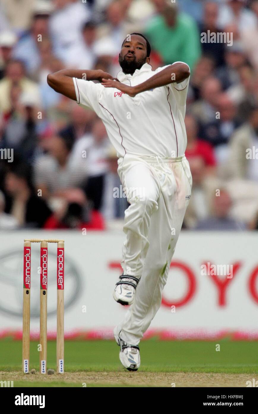 COREY COLLYMORE WEST INDIES OLD TRAFFORD MANCHESTER ENGLAND 07 June ...
