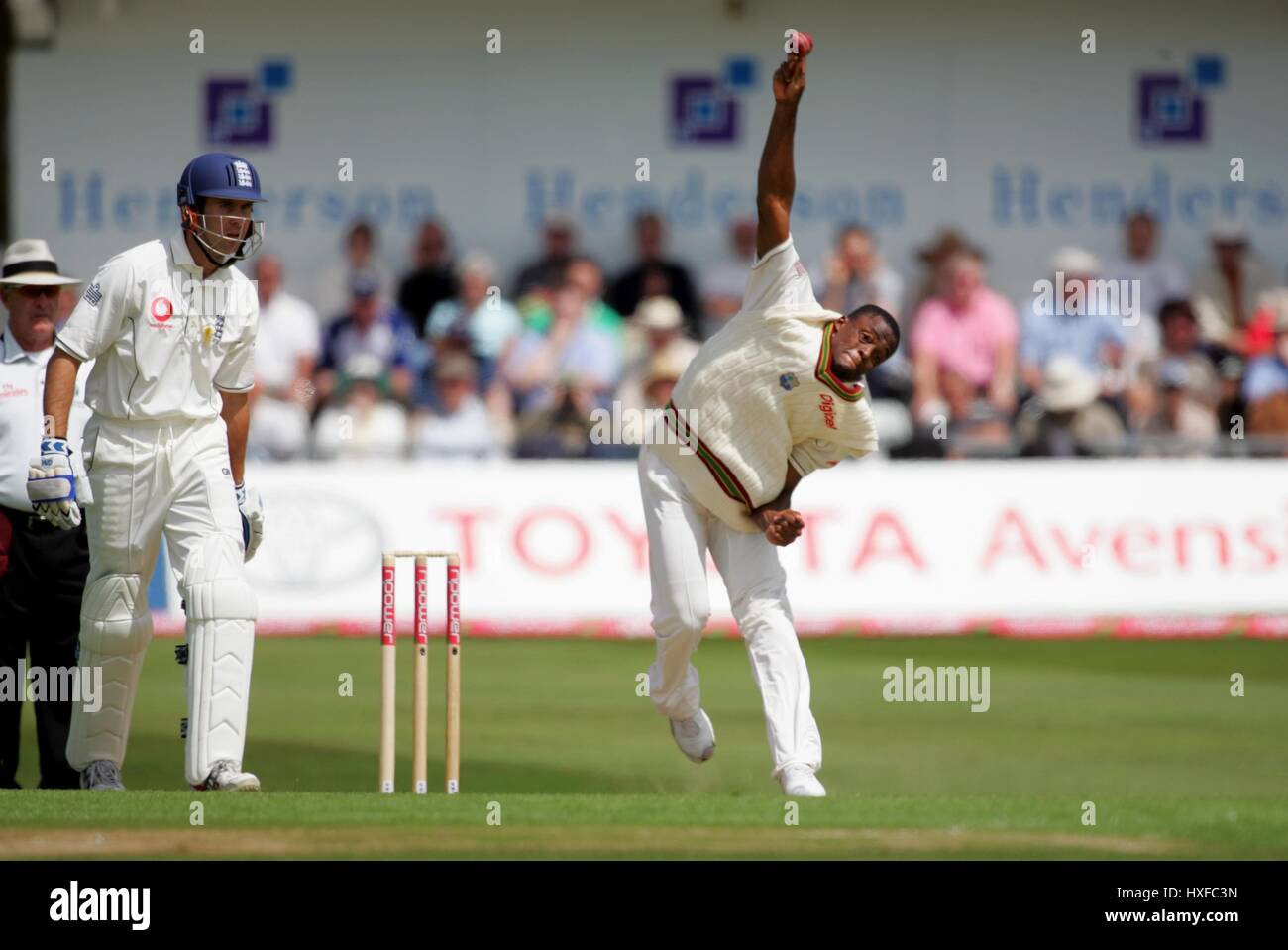 DAREN POWELL WEST INDIES HEADINGLEY LEEDS ENGLAND 25 May 2007 Stock ...