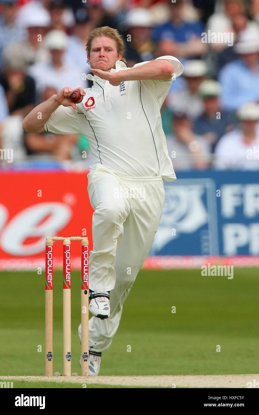 MATTHEW HOGGARD ENGLAND & YORKSHIRE CCC TRENT BRIDGE NOTTINGHAM ENGLAND ...